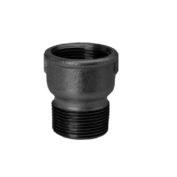 Soknippel No. 529A zwart - Zwart stalen fittingen - Stadex